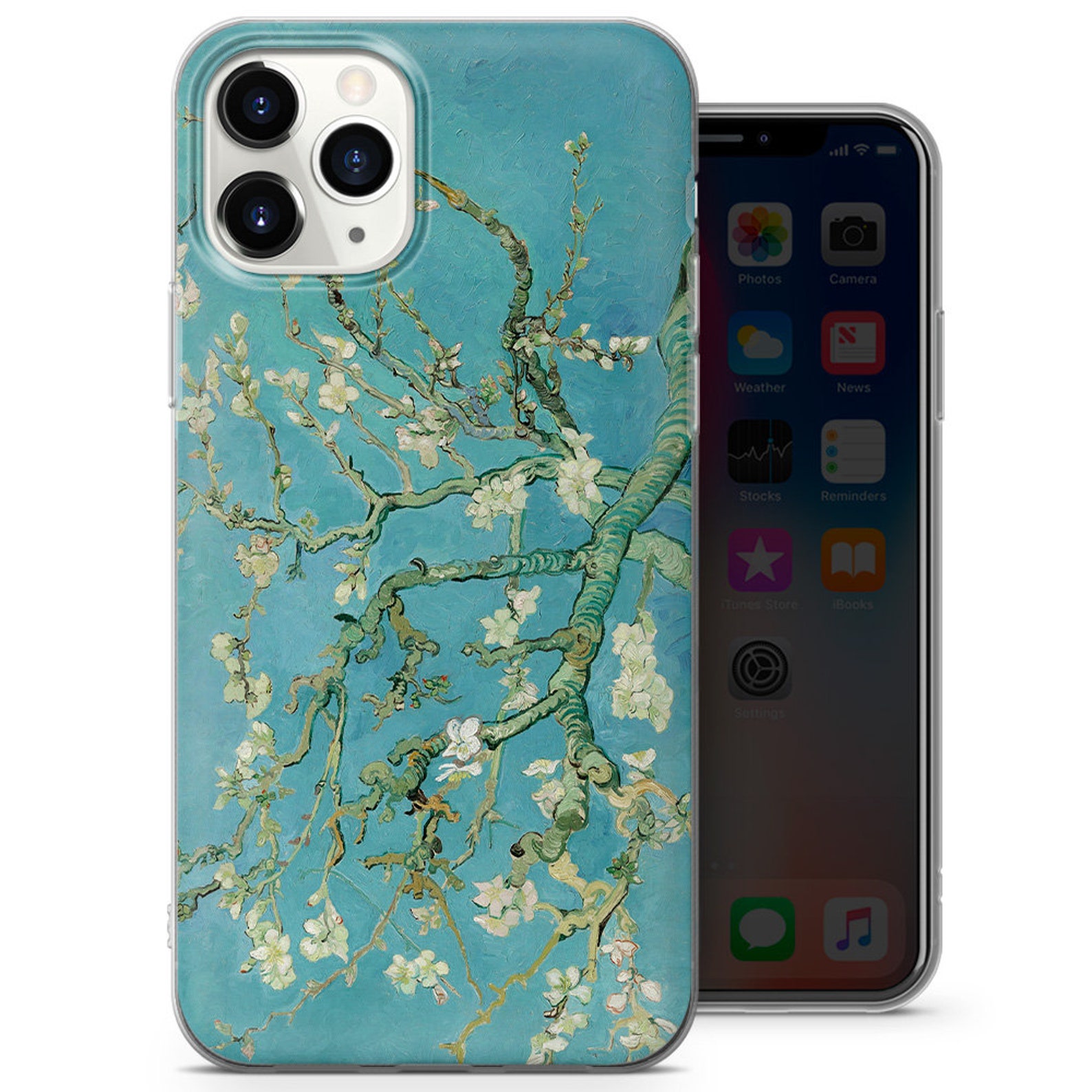 Vincent Van Gogh Claude Monet Gustav Klimt Sunflowers Kiss iPhone 15 ...