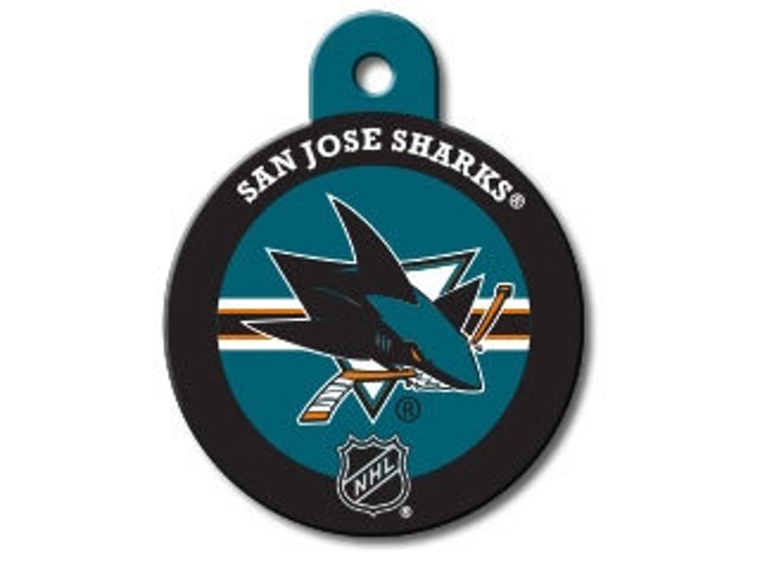 San Jose Sharks Licensed NHL LARGE Circle Shape Personalized Custom ...