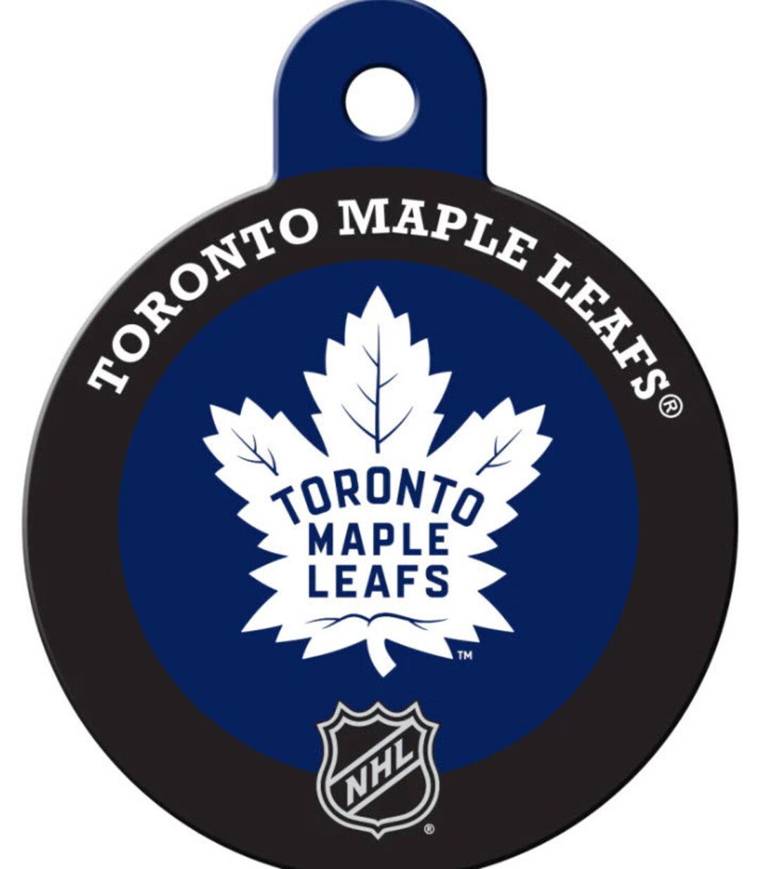 Toronto Maple Leafs Licensed NHL LARGE Circle Shape Personalized Custom ...