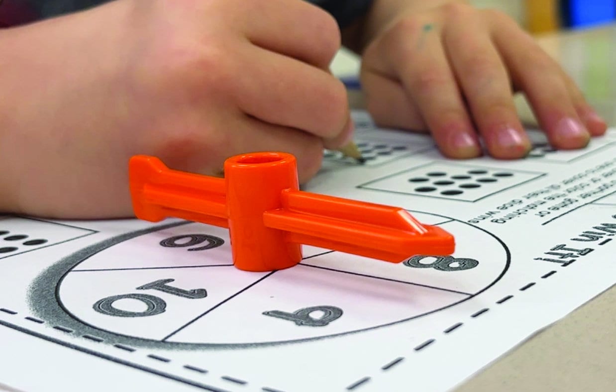 Classroom Pencil Spinner - for Worksheets That Need a Game Spinner ...