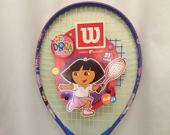 Dora the Explorer Spongebob Squarepants, Wilson Junior Tennis Racket ...