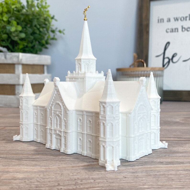 Provo City Center Utah Latter-day Temple Model - Statue - LDS - the ...