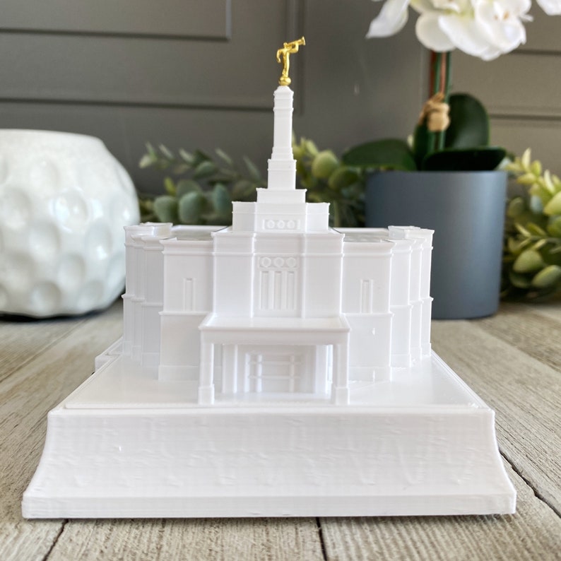 Snowflake Arizona Latter-day Temple Night Light Statue LDS | Etsy