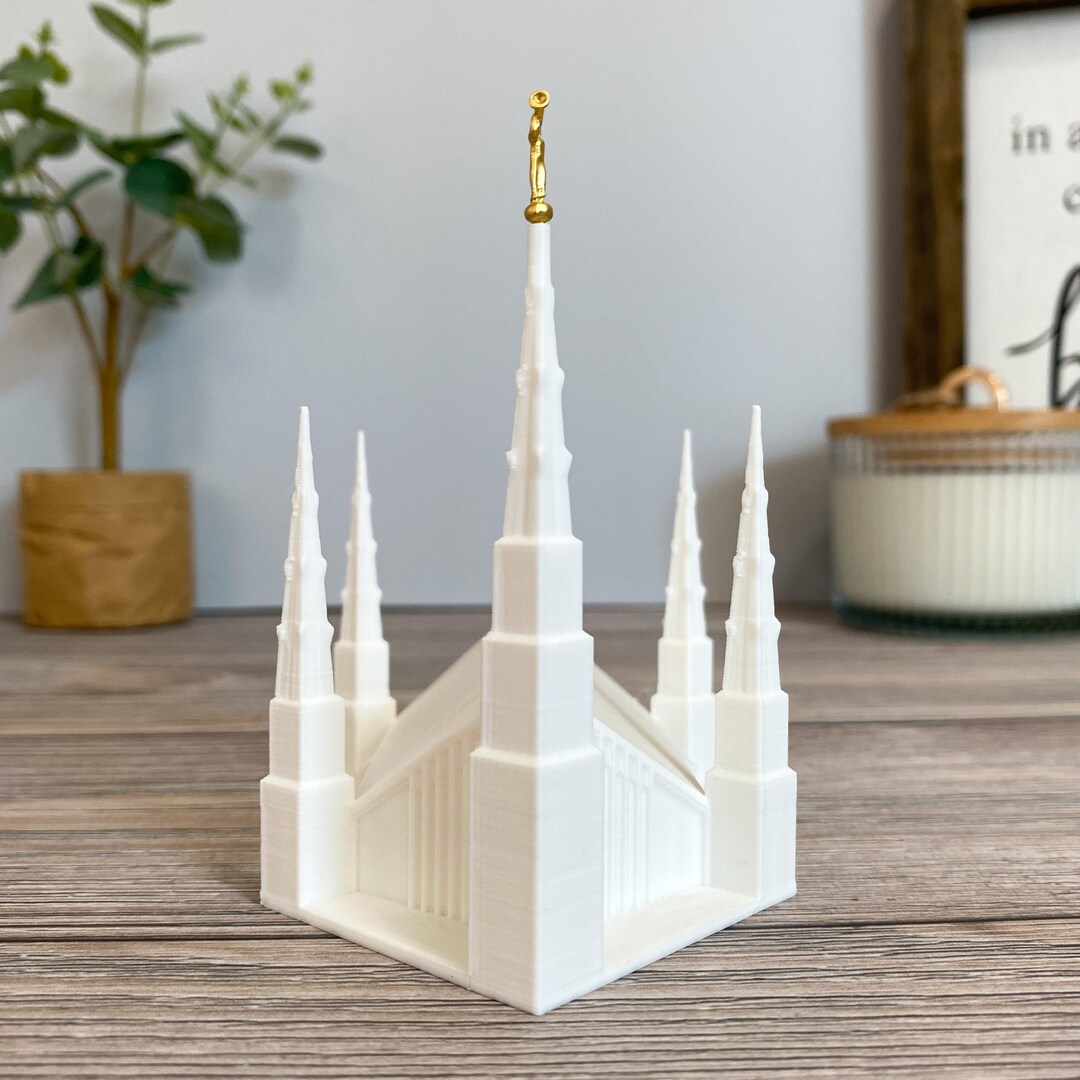 Chicago Illinois Latter-day Temple Model - Statue - LDS - the Church of ...