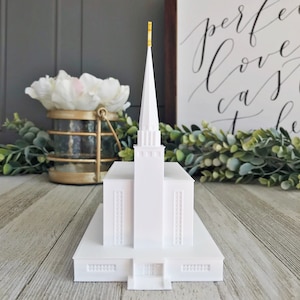 London England Latter-day Temple Model - Statue - LDS - the Church of ...