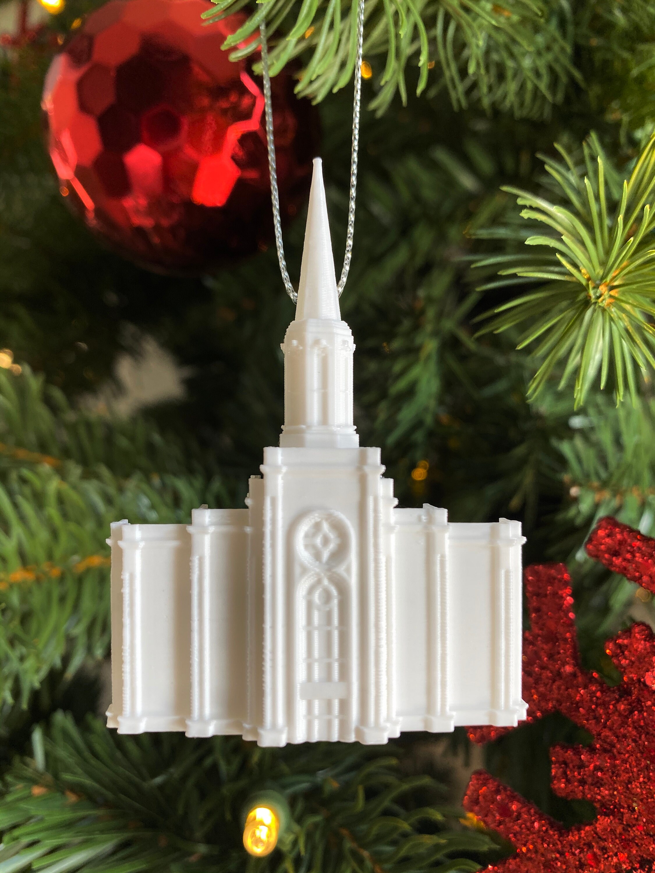 St. Louis Missouri Temple Christmas Tree Ornament Church of | Etsy