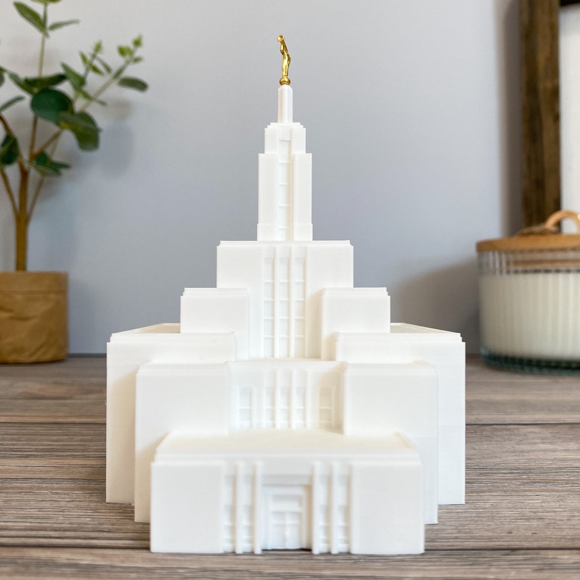 Draper Utah Latter-day Temple Model - Statue - LDS - the Church of ...