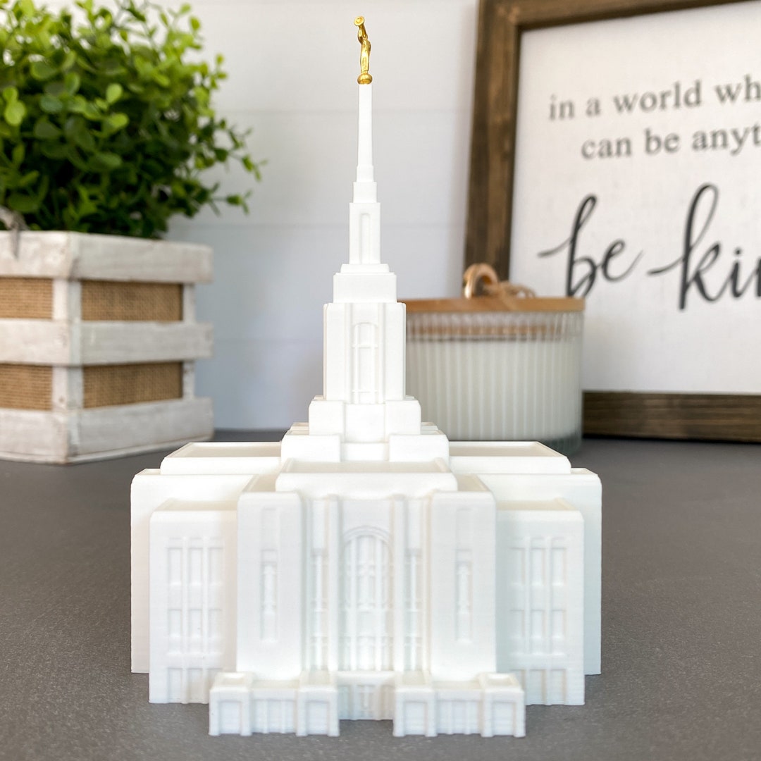 Red Cliffs Utah Latter-day Temple Model - Statue - LDS - the Church of ...