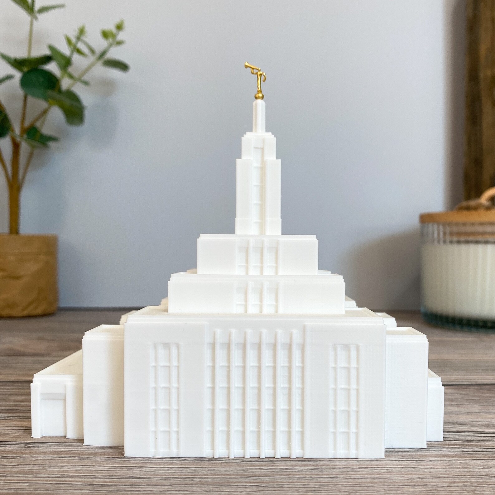 Draper Utah Latter-day Temple Model - Statue - LDS - the Church of ...