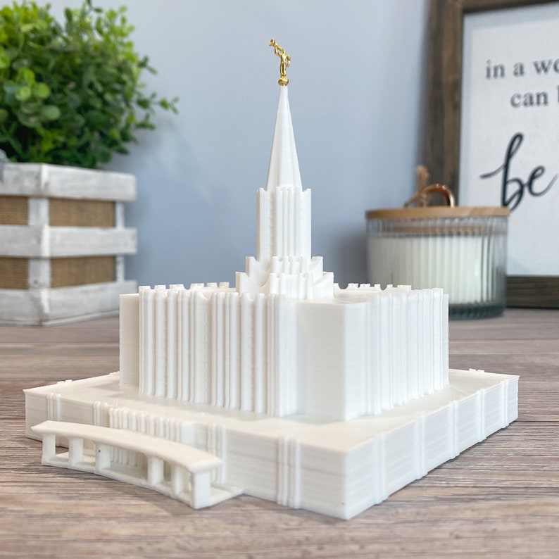 Jordan River Utah Latter-day Temple Model - Statue - LDS - the Church ...