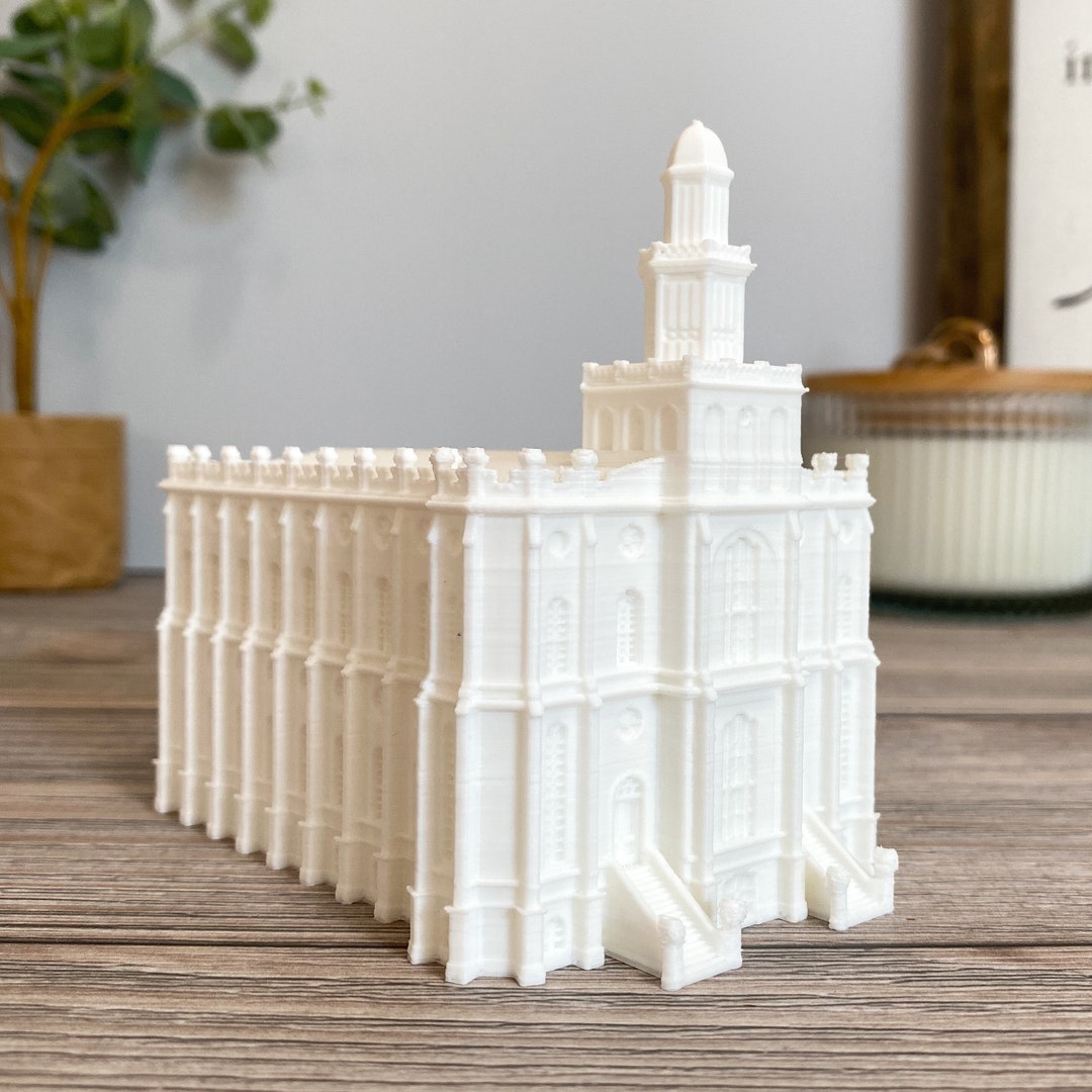 St. George Utah LDS Temple Model - Statue - Mormon - the Church of ...