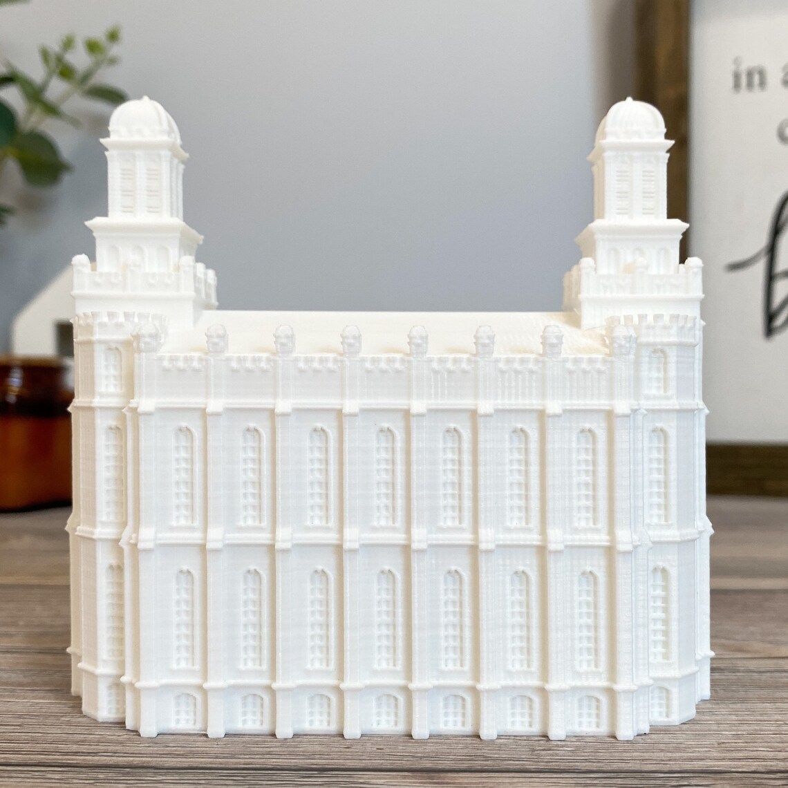 Logan Utah LDS Temple Model - Statue - Mormon - the Church of Jesus ...