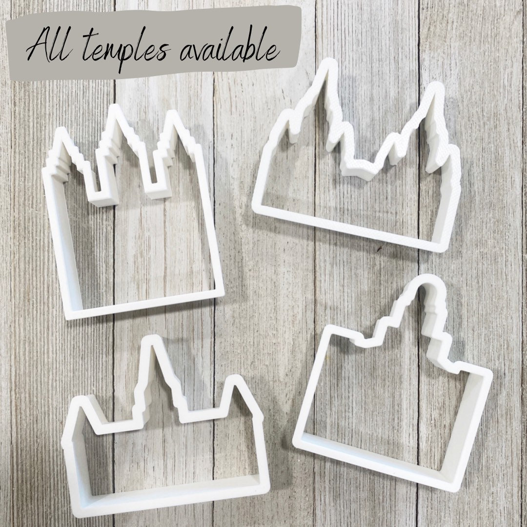 Latter-day Temple Cookie Cutter - Etsy
