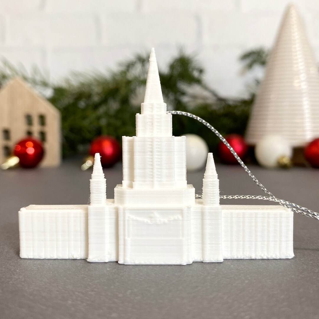 Oakland California Temple Christmas Tree Ornament - Church of Jesus ...