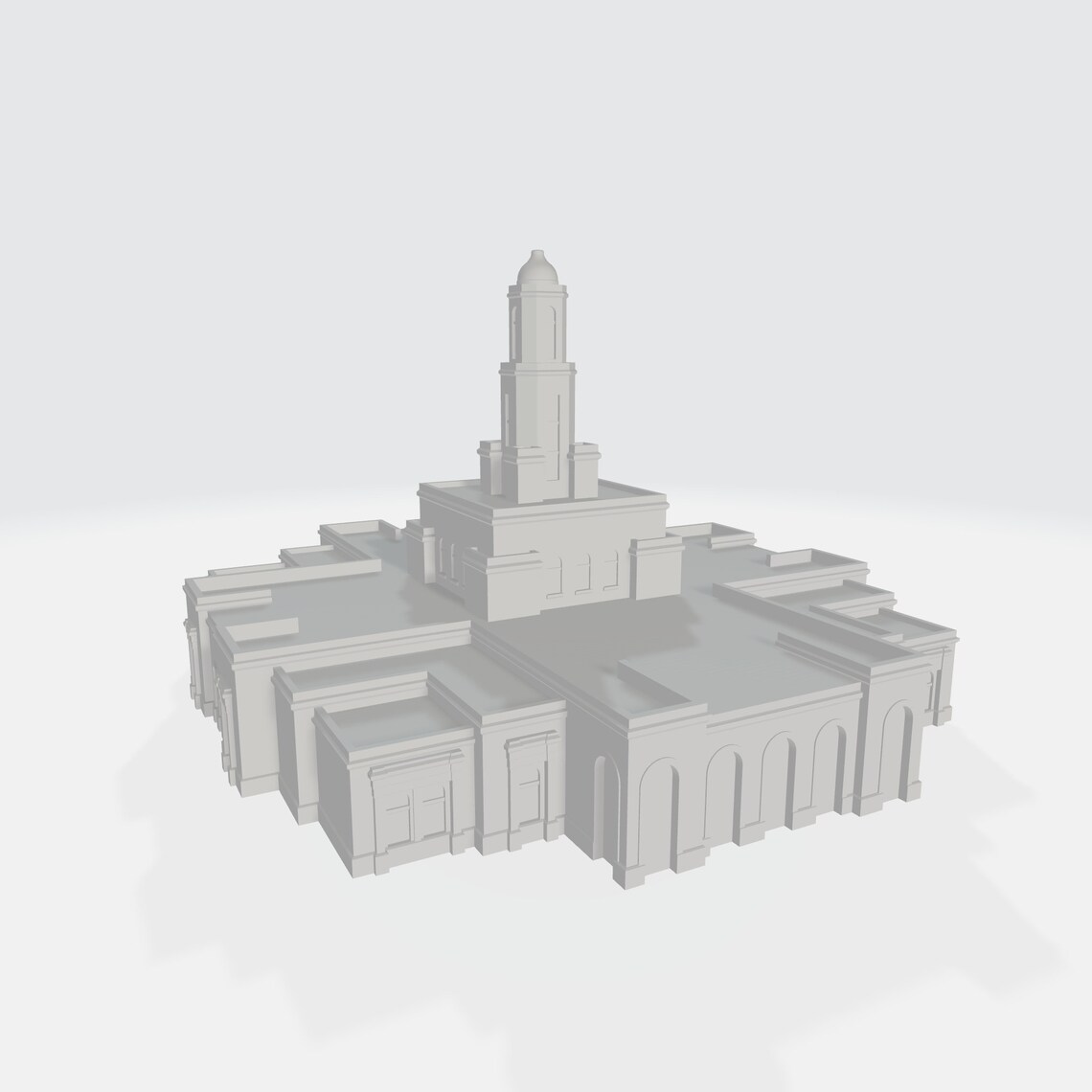 Downloadable 3D Model - Trujillo Peru Temple - 3D Printable - Etsy