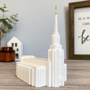 Twin Falls Idaho Latter-day Temple Model - Statue - LDS - the Church of ...