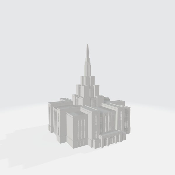 Lds Temple 3d Print Stl Files - Etsy