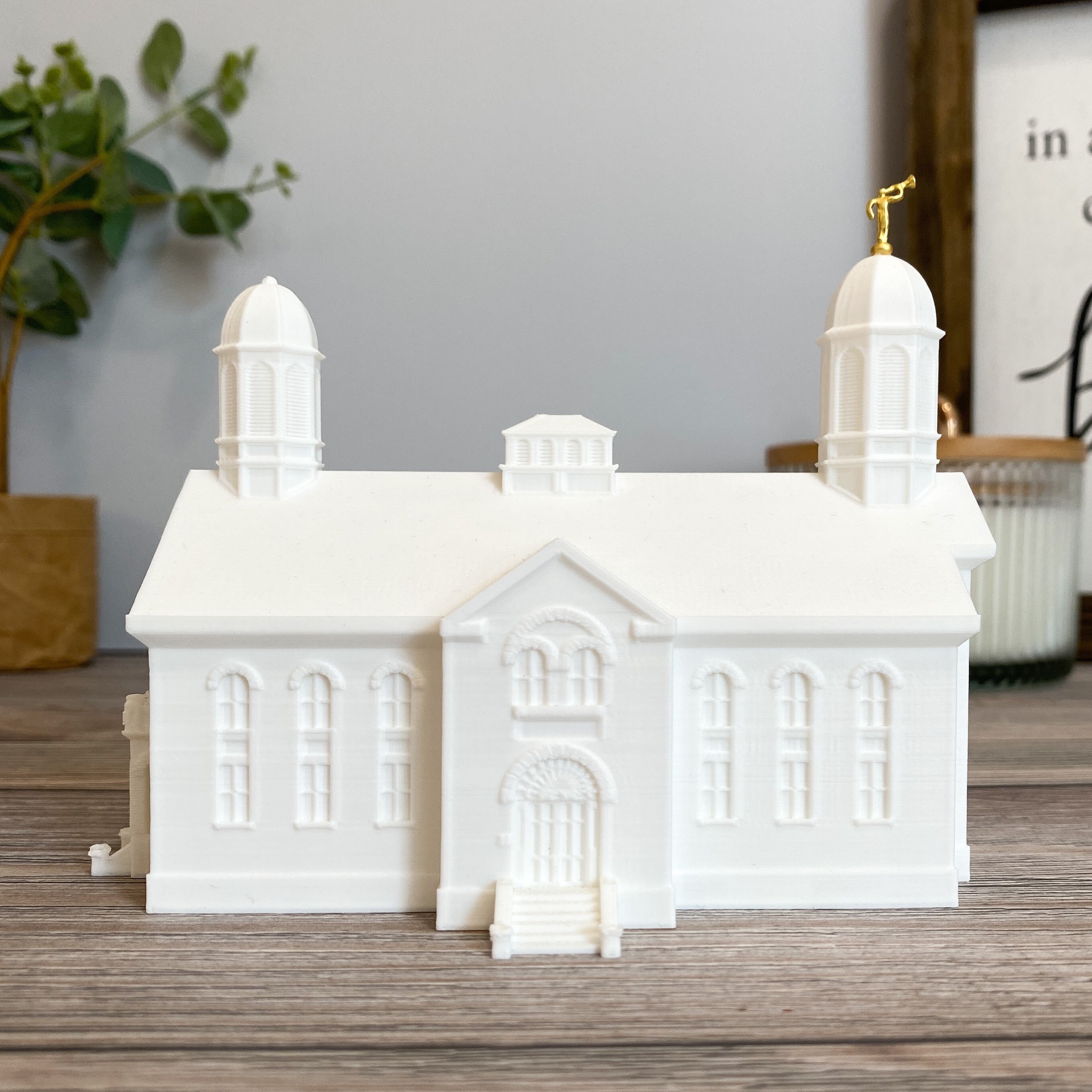 Vernal Utah Latter-day Temple Model Statue LDS the | Etsy