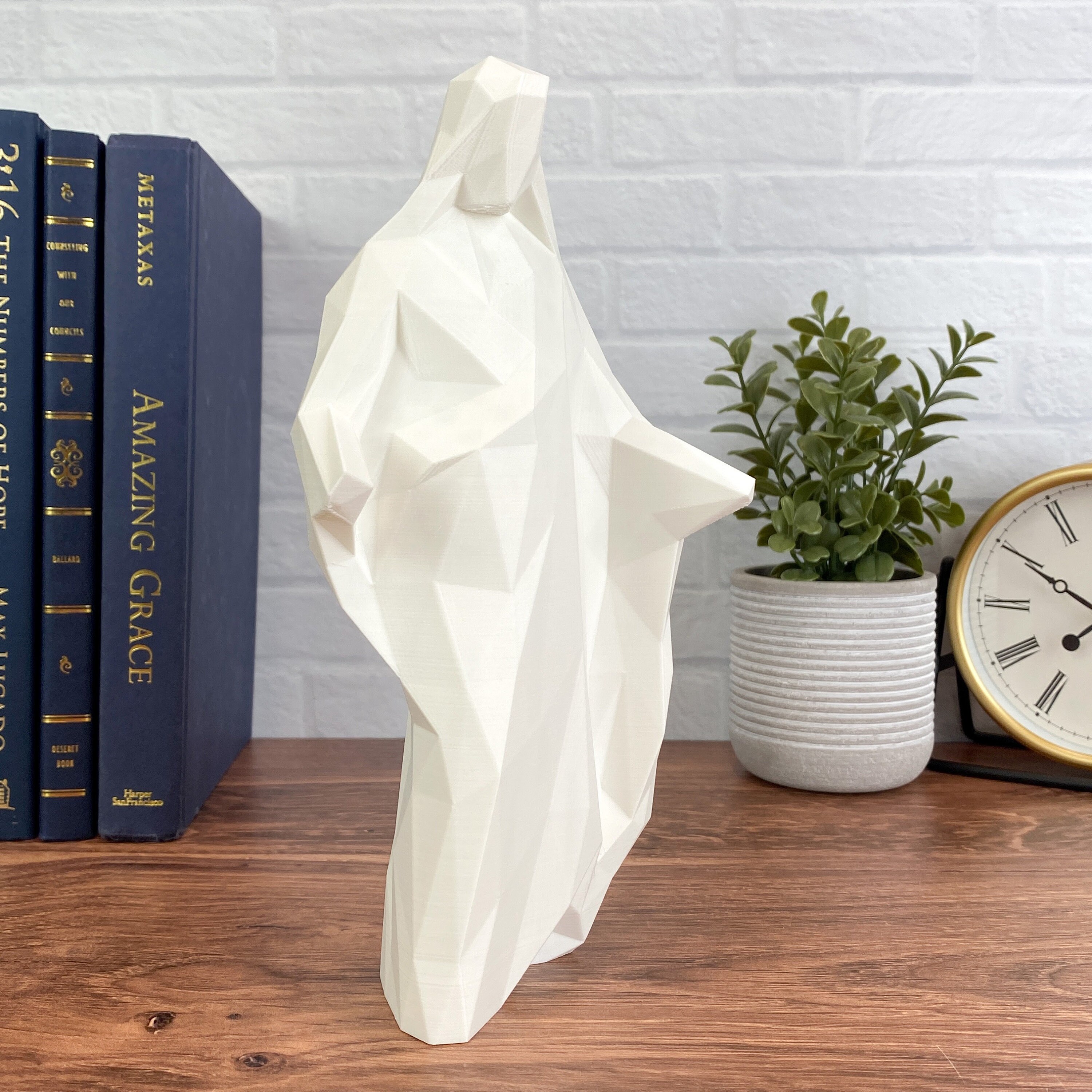The Christus Statue Minimalistic 3D Printed Low Poly - Etsy