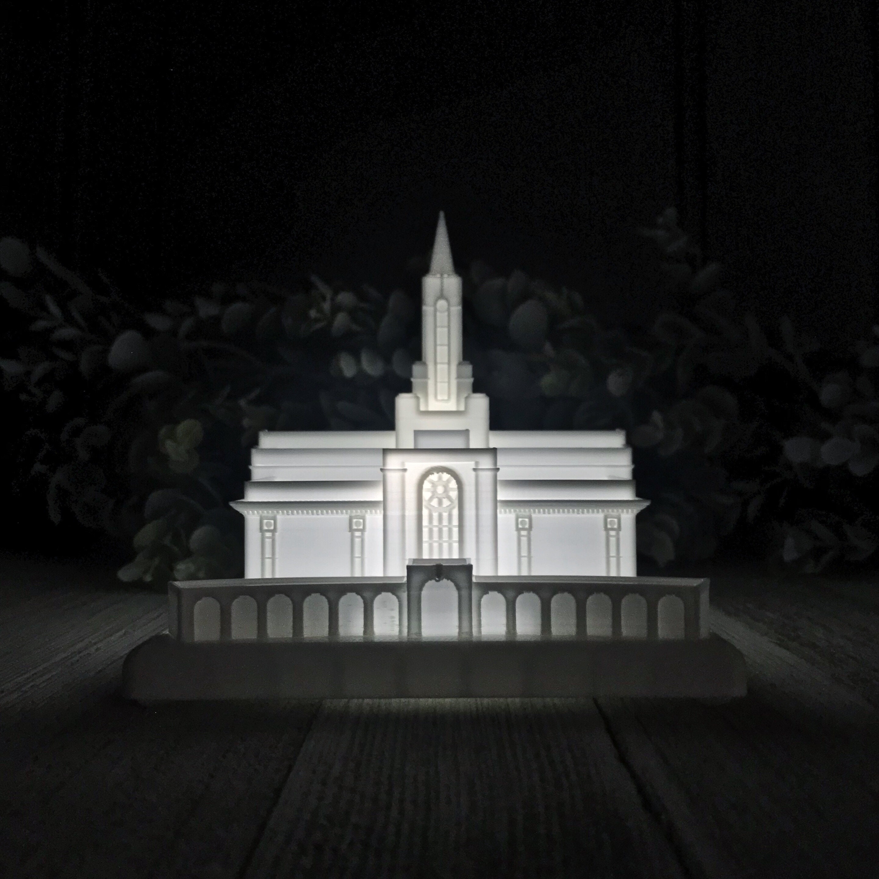 Bountiful Utah Latter-day Temple Night Light Statue LDS | Etsy