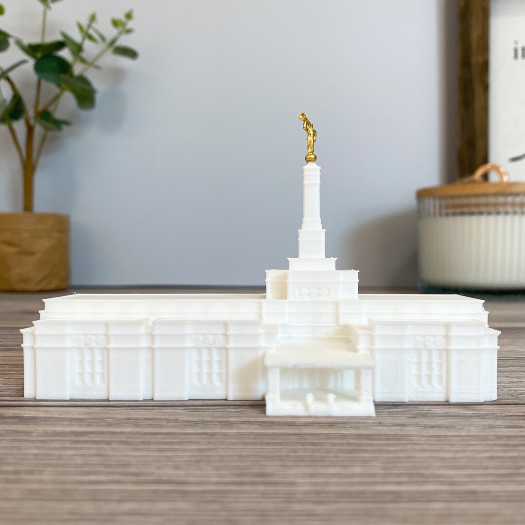 Edmonton Alberta Latter-day Temple Model - Statue - LDS - the Church of ...