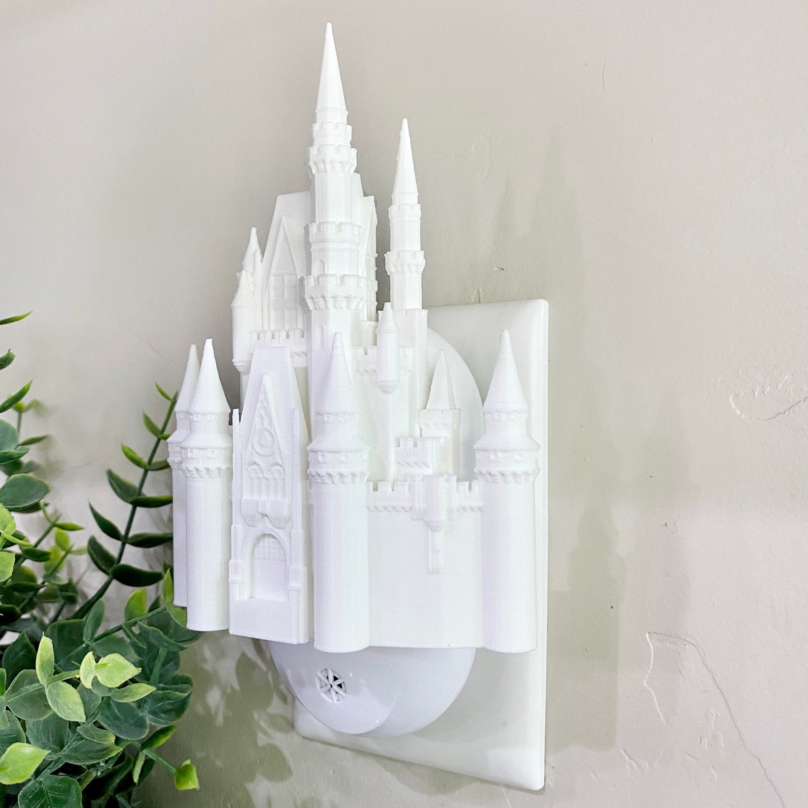 Cinderella Castle Wall Night Light Plug-in LED Disney - Etsy