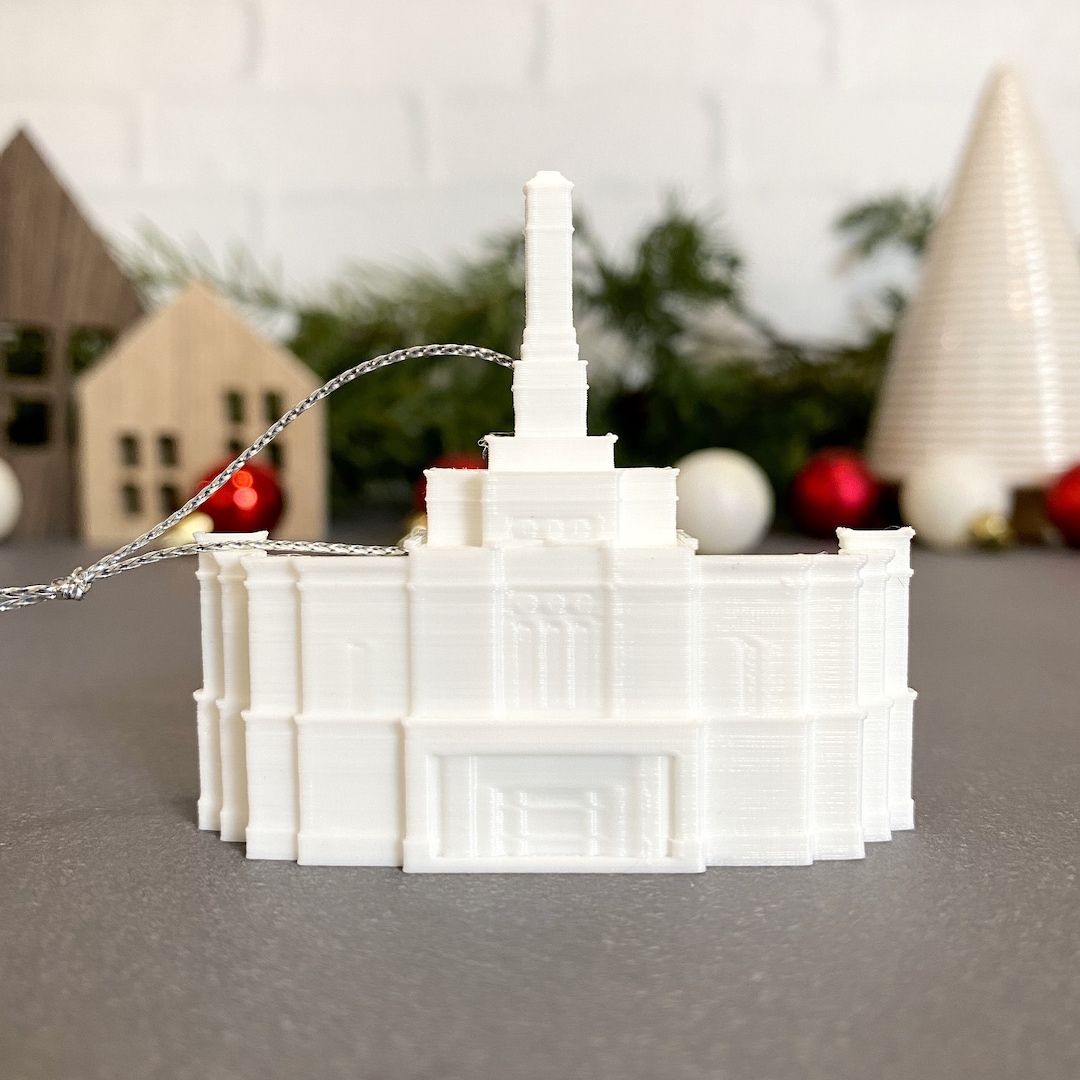 Snowflake Arizona Temple Christmas Tree Ornament - Church of Jesus ...
