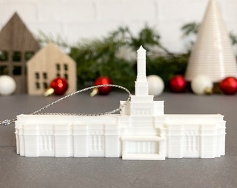 Payson Utah Temple Christmas Tree Ornament Church of Jesus Christ of ...