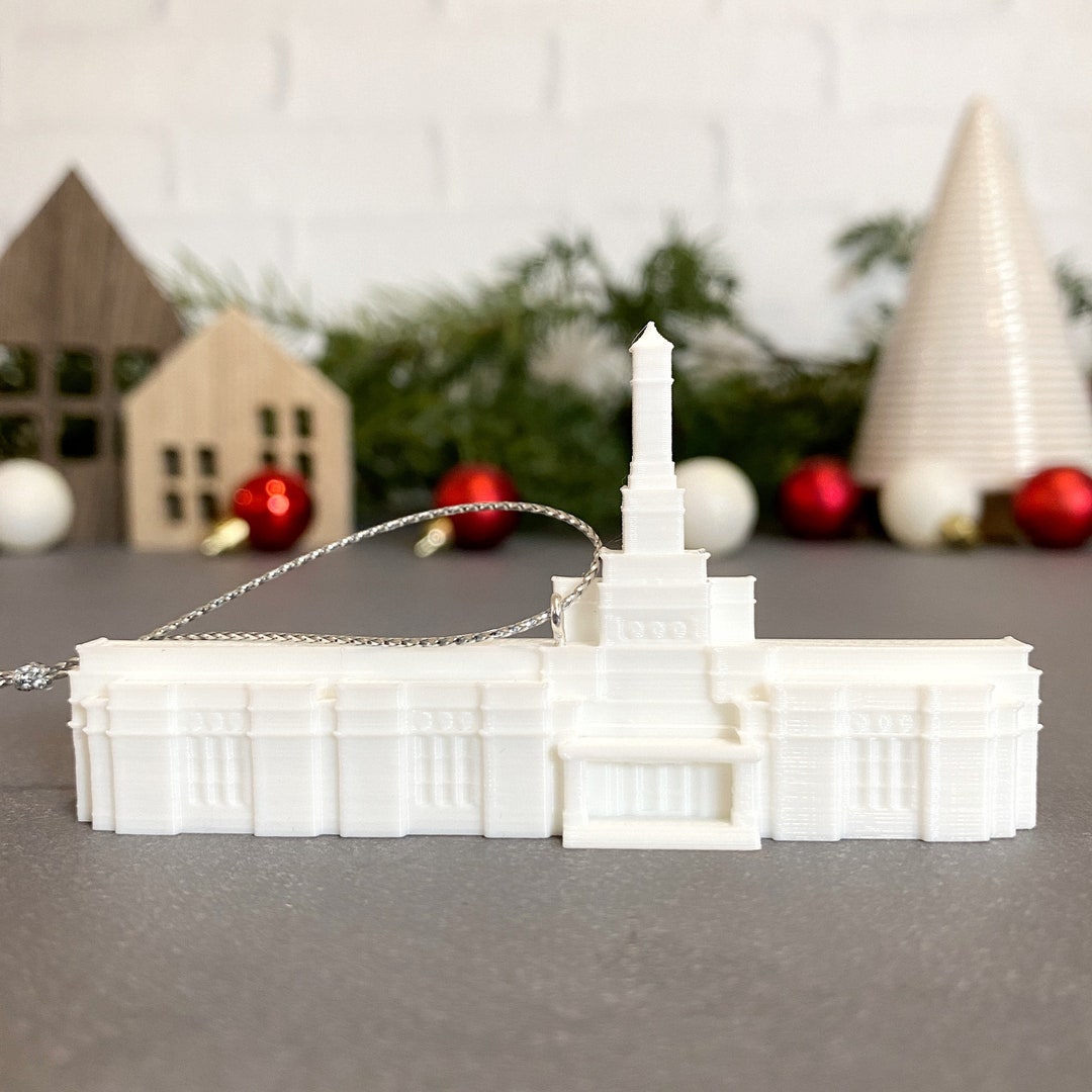 San José Costa Rica Temple Christmas Tree Ornament - Church of Jesus ...