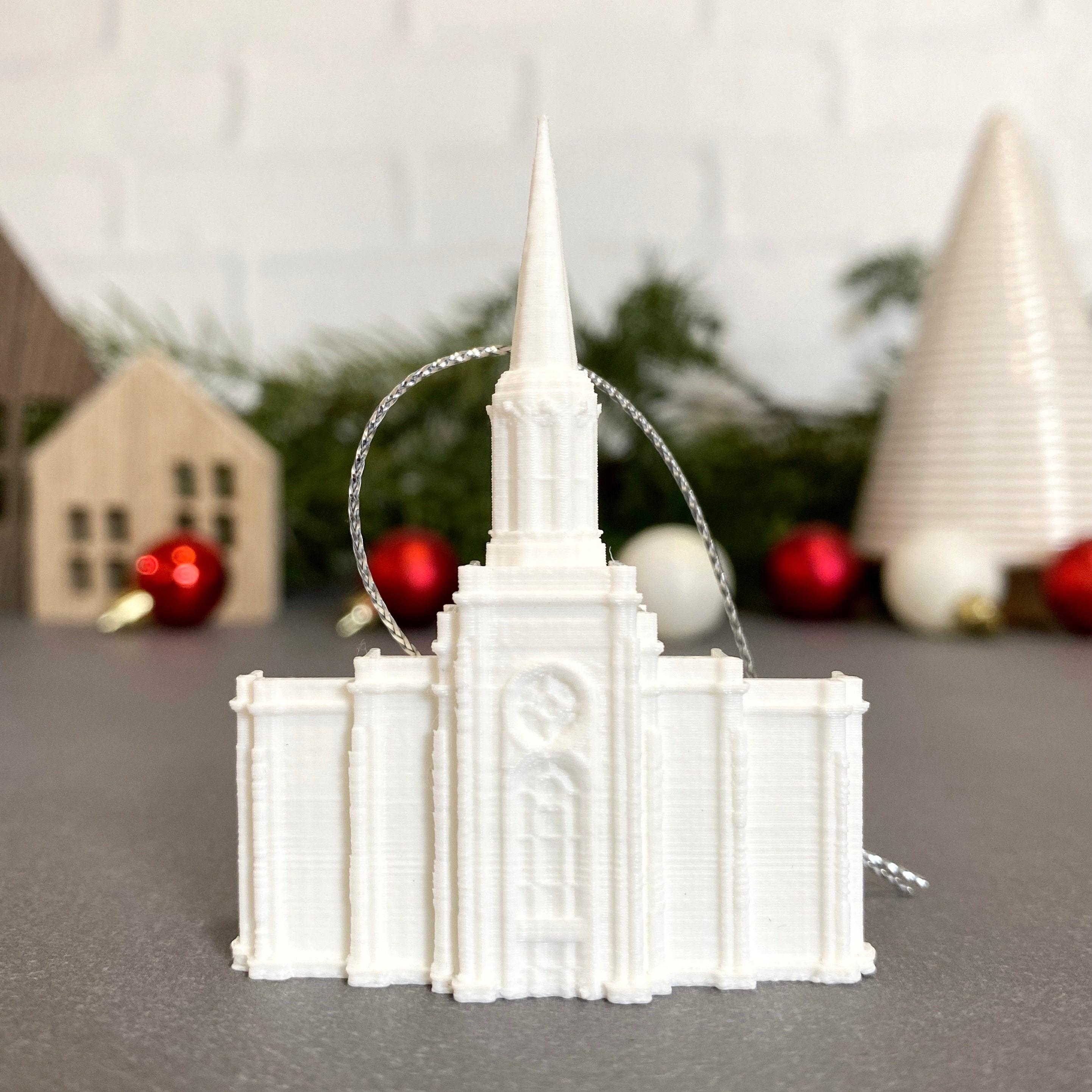 St. Louis Missouri Temple Christmas Tree Ornament Church of - Etsy