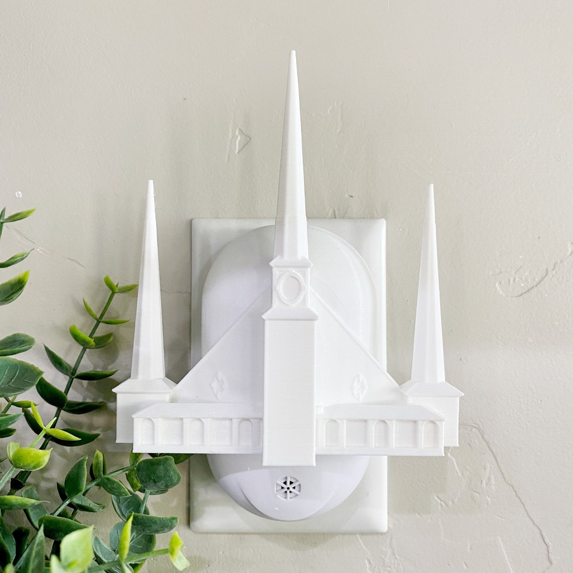 Stockholm Sweden Temple Wall Night Light - Plug-in - LED - LDS - Etsy
