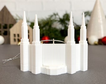 St. Louis Missouri Temple Christmas Tree Ornament Church of Jesus ...