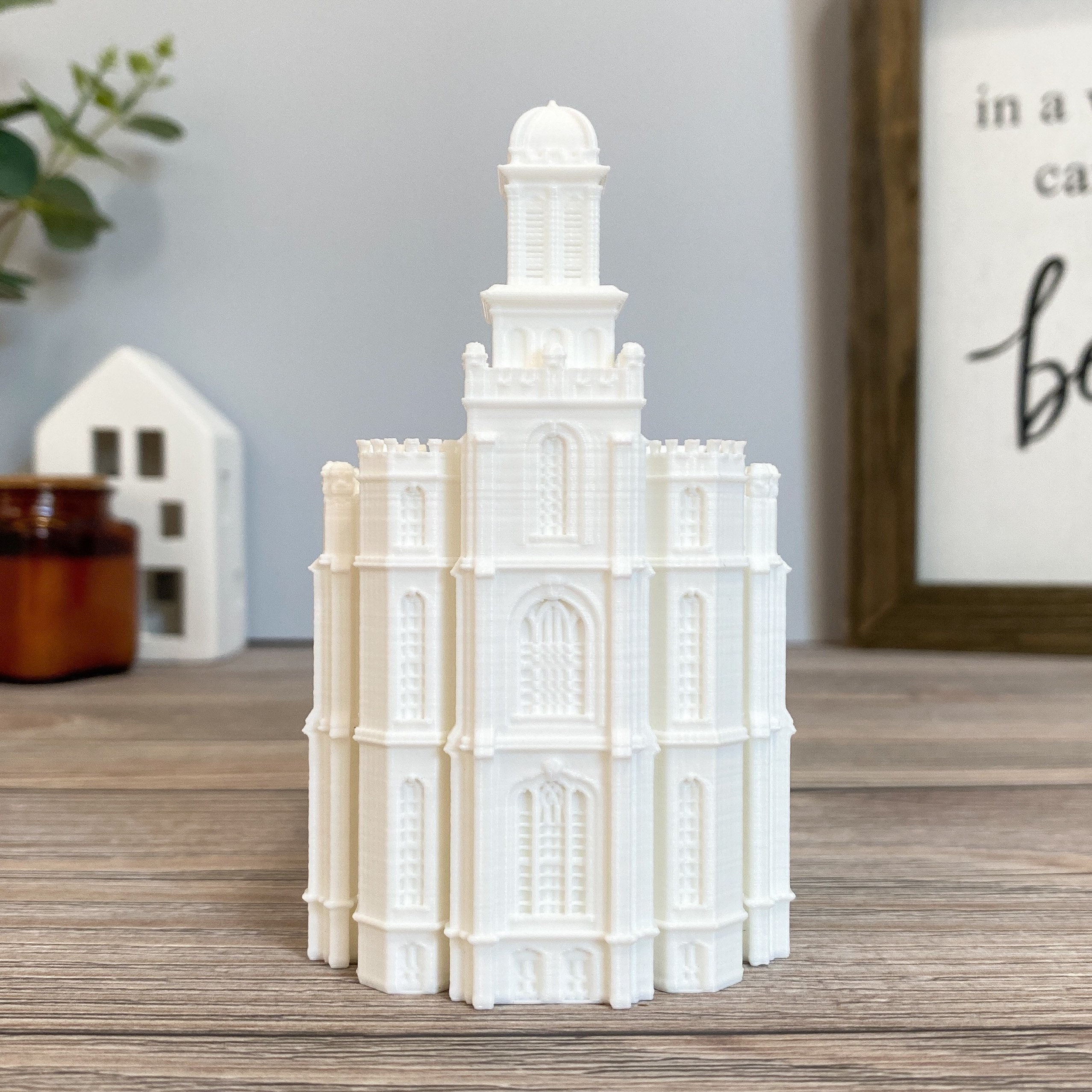 Logan Utah LDS Temple Model - Statue - Mormon - the Church of Jesus ...