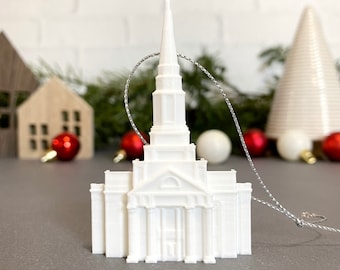 Payson Utah Temple Christmas Tree Ornament Church of Jesus Christ of ...
