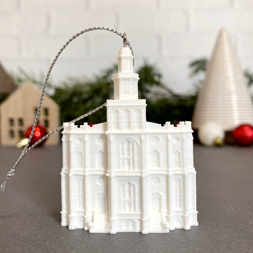 St. George Utah Temple Christmas Tree Ornament - Church of Jesus Christ ...