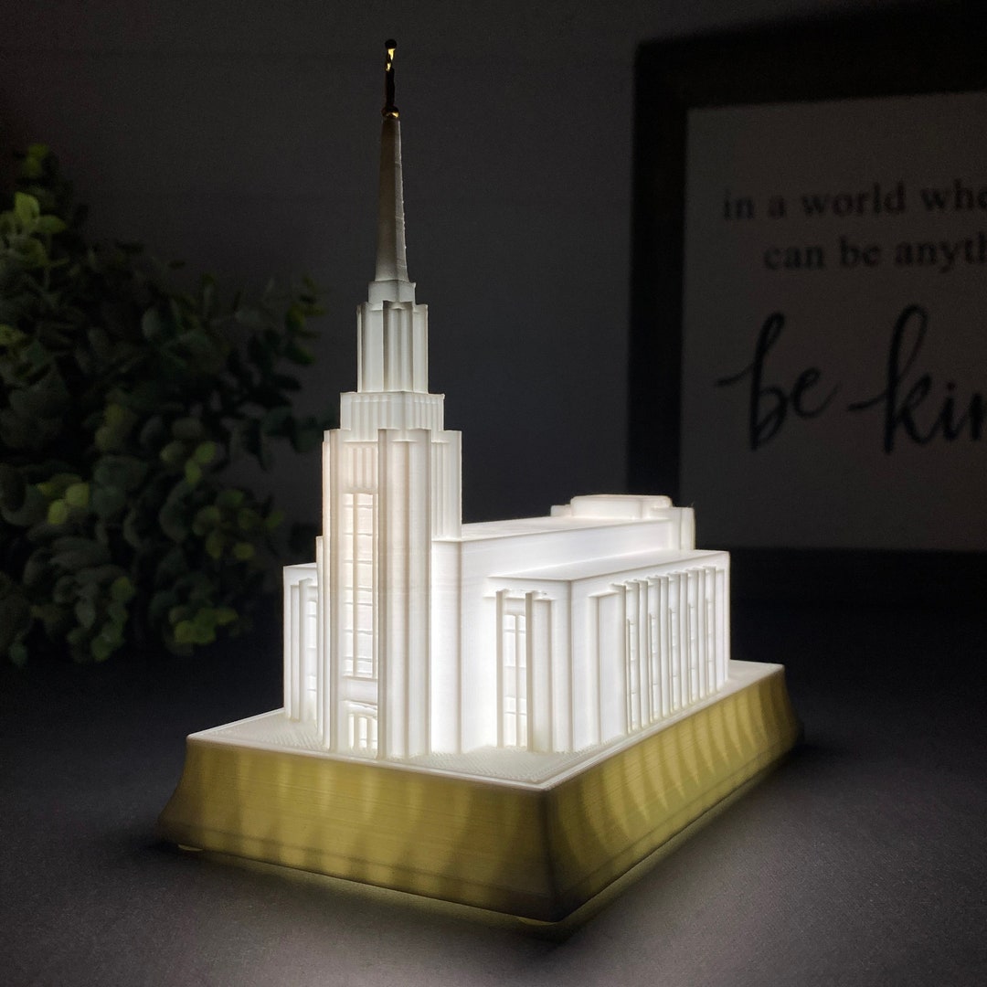 Twin Falls Idaho Latter-day Temple Night Light Statue - LDS - the ...