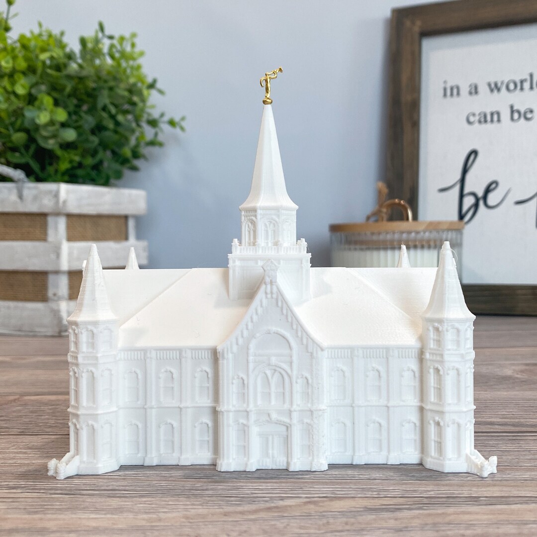 Provo City Center Utah Latter-day Temple Model - Statue - LDS - the ...