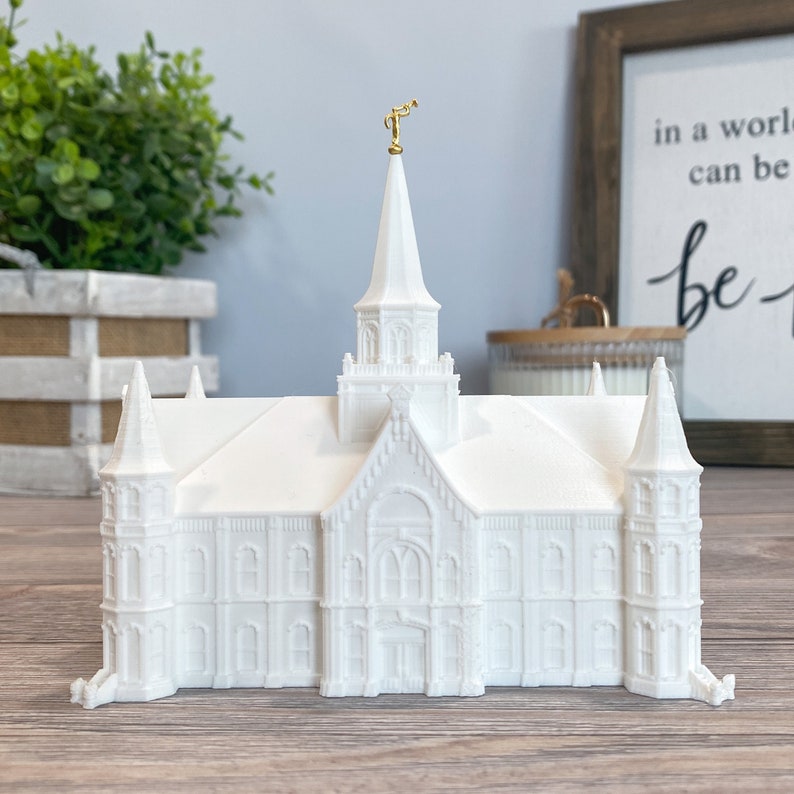 Provo City Center Utah Latter-day Temple Model Statue LDS - Etsy