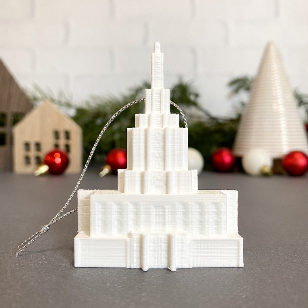 Idaho Falls Idaho Temple Christmas Tree Ornament - Church of Jesus ...