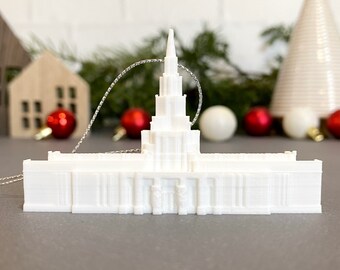 Payson Utah Temple Christmas Tree Ornament Church of Jesus Christ of ...