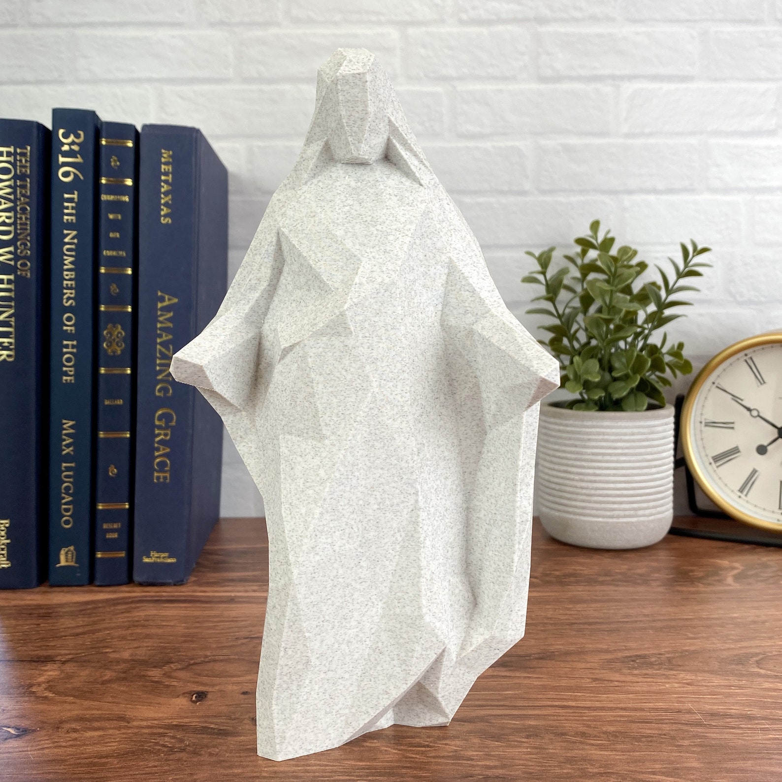The Christus Statue Minimalistic 3D Printed Low Poly - Etsy