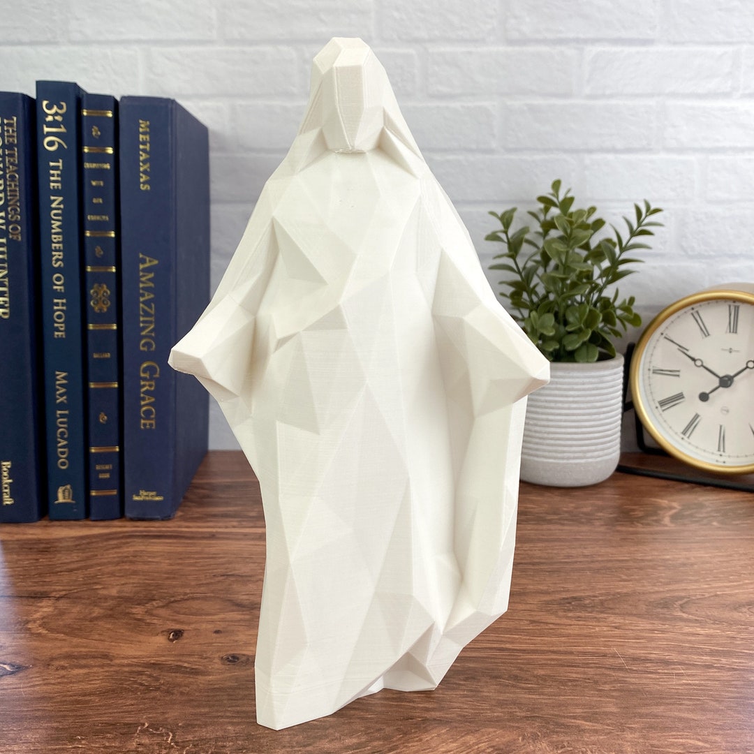 The Christus Statue Minimalistic 3D Printed Low Poly Modern Christian ...