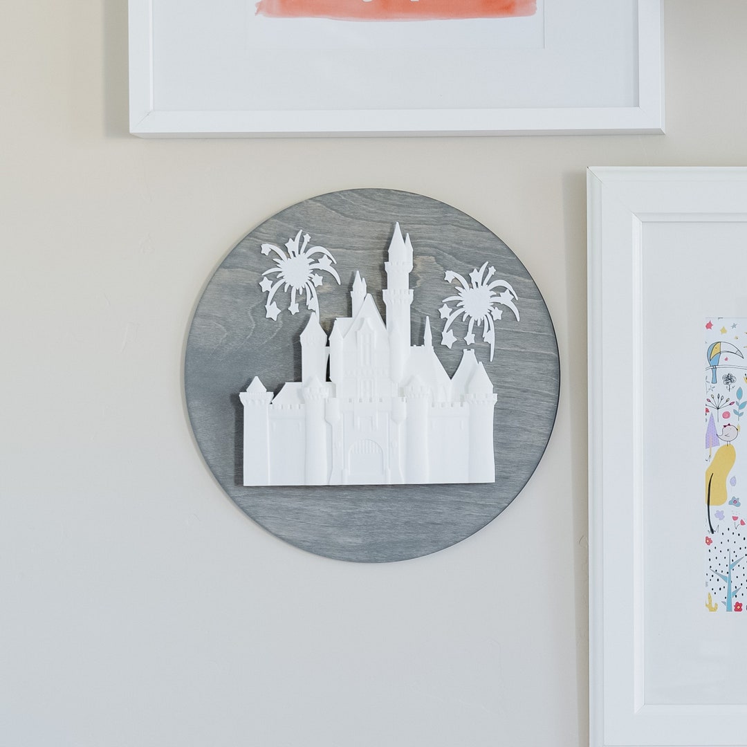 Sleeping Beauty Castle Wall Sign - Sign - Plaque -disney - Disneyland ...