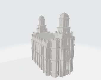 Bountiful Utah Latter-day Temple Model Statue LDS the Church of Jesus ...