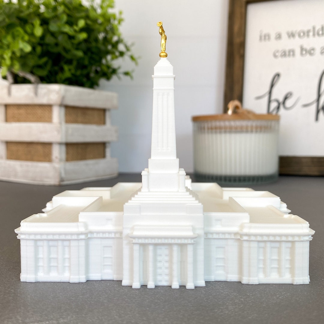 Indianapolis Indiana Latter-day Temple Model - Statue - LDS - the ...