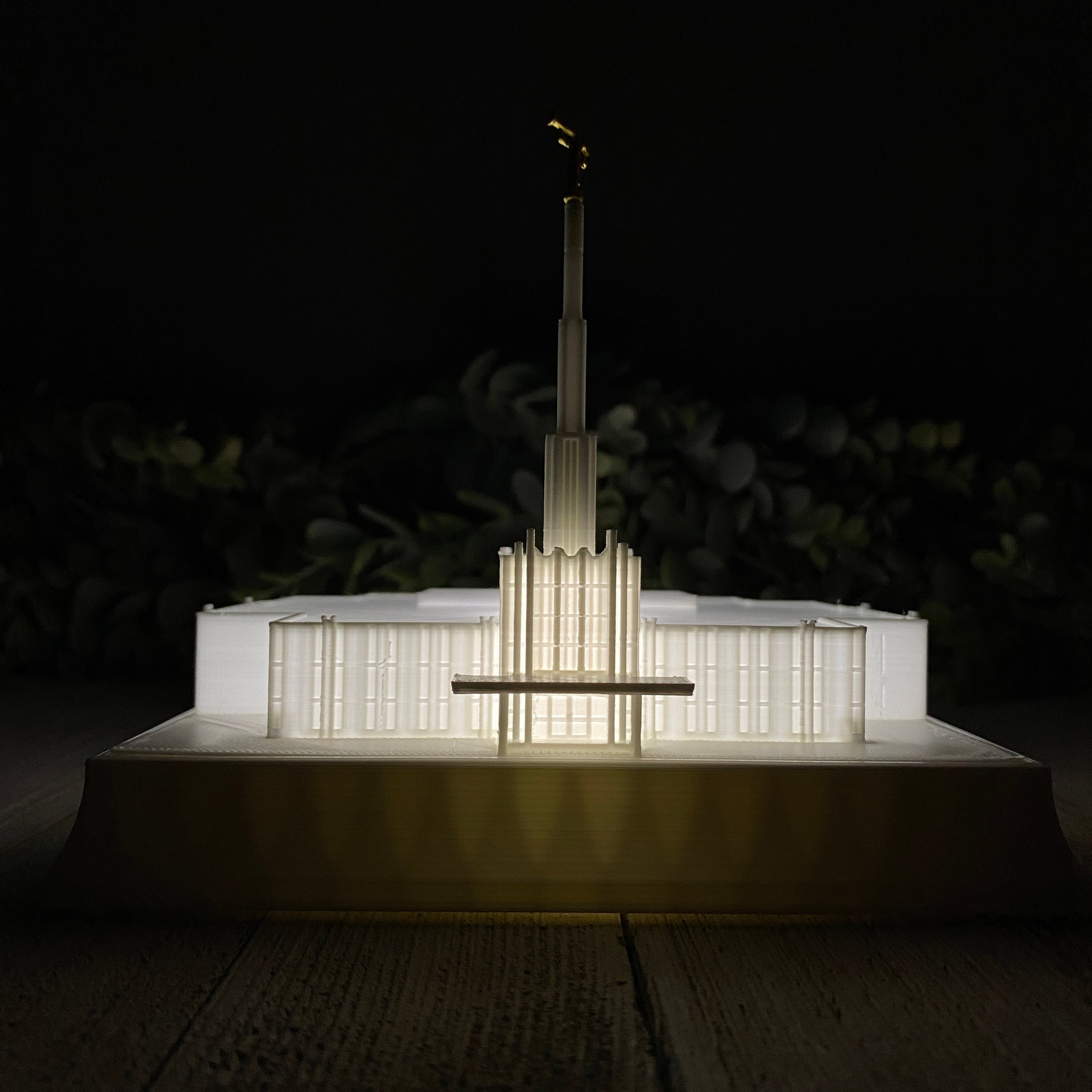 Atlanta Georgia Latter-day Temple Night Light Statue LDS | Etsy