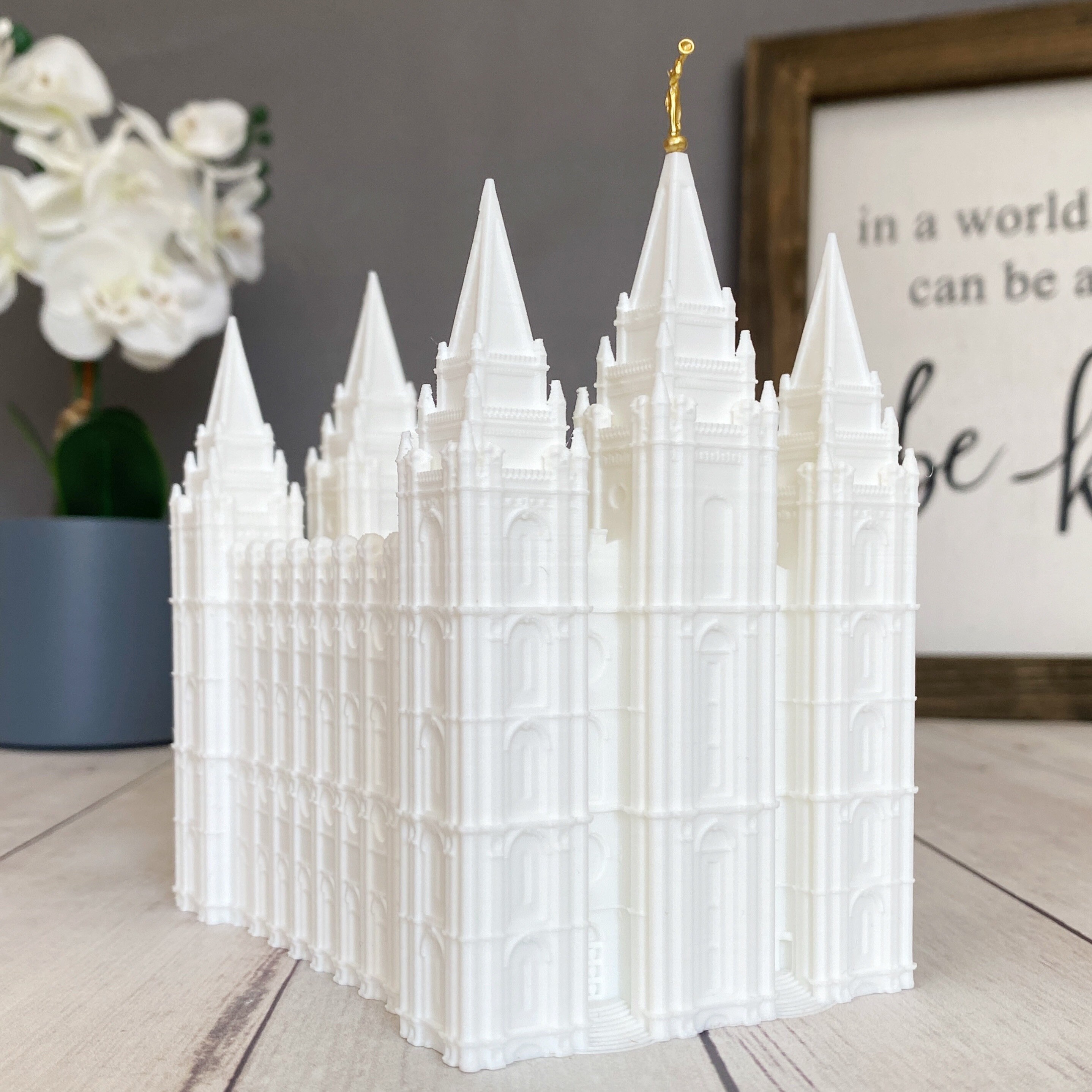 Salt Lake City Utah Latter-day Temple Model - Statue - LDS - the Church ...