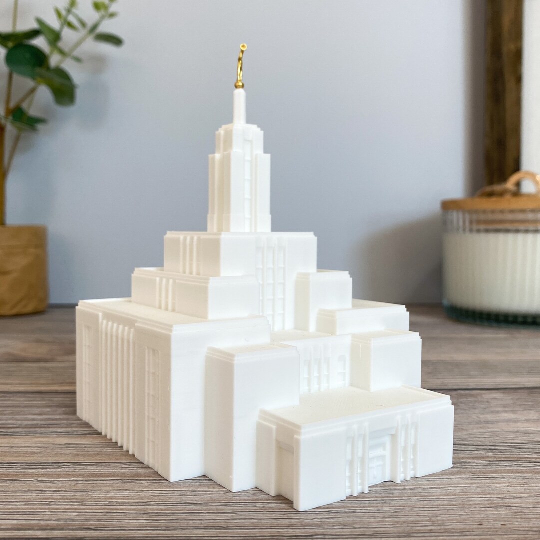 Draper Utah Latter-day Temple Model - Statue - LDS - the Church of ...
