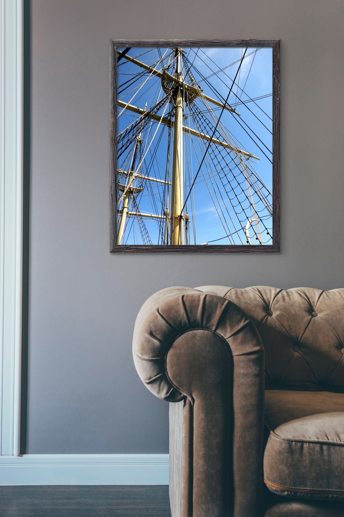 Nautical Decor Boat Art Yacht Print Instant Download Sailing - Etsy