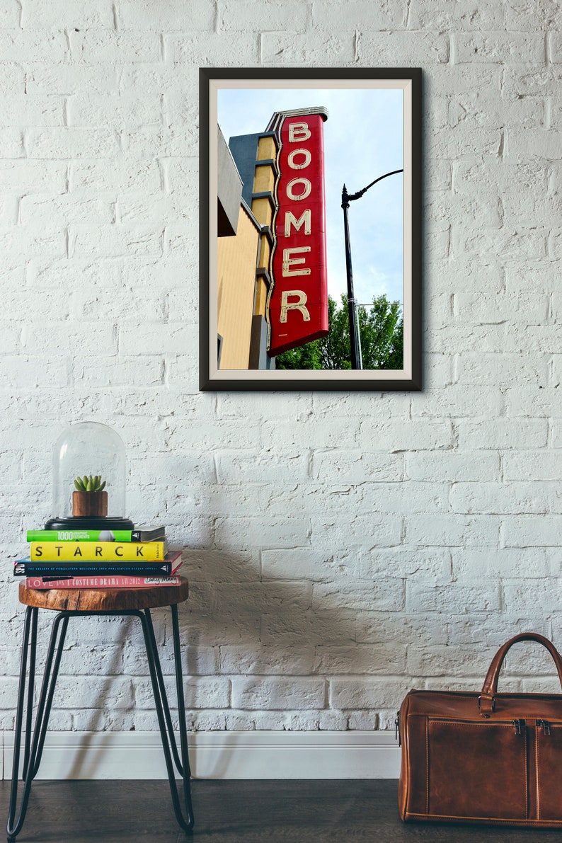 Boomer Sooner Oklahoma Photography Theatre Marquee Digital Download ...